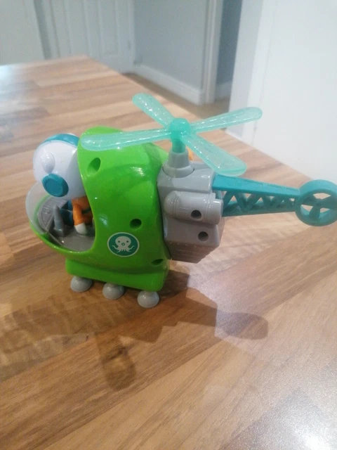 OCTONAUTS RARE GUP H helicopter Playset Captain Barnacles Figure £25.00 ...