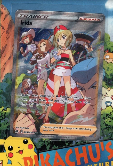 POKÉMON TCG IRIDA GG63/GG70 Galarian Gallery Crown Zenith NM/M $14.00 ...