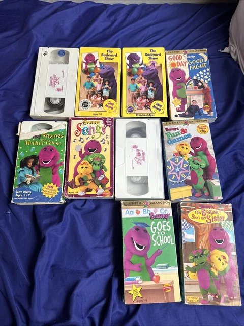 LOT BARNEY VHS EUR 44,45 - PicClick FR LOT BARNEY VHS EUR 44,45 - PicClick FR