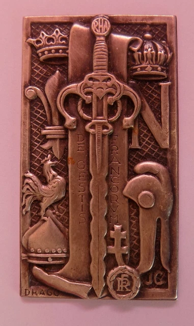 INSIGNE MILITAIRE DE Gestis Drago Francorum - Rf - Gendarmerie EUR 3,00 - PicClick FR