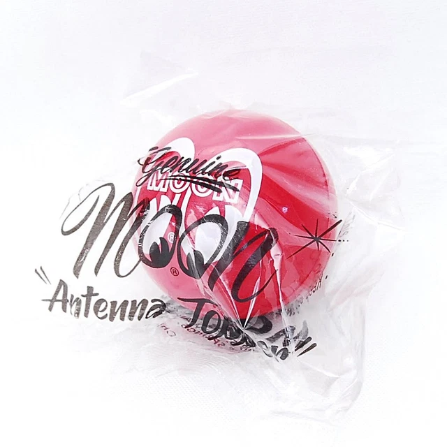 ANTENNE ROUGE MOON Ball Squeeze Type Mooneyes Topper accessoire de ...