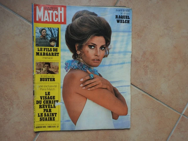PARIS MATCH N° 1096 Raquel Welch mai 1970 EUR 8,00 - PicClick FR