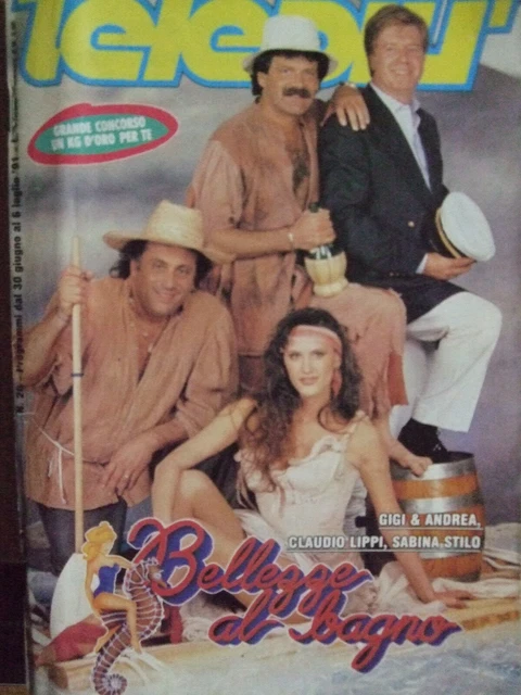 TELEPIU' N.26/91 SABINA Stilo Vanessa Redgrave Susanna Messaggio Simona ...