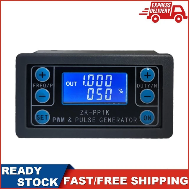 ZK-PP1K PWM SIGNAL Generator Precision Pulse Frequency Square Wave ...