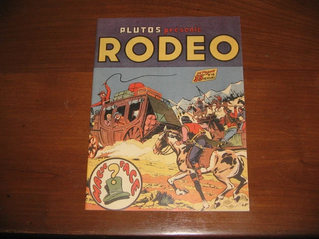 PLUTOS PRESENTE RODEO NUMERO 18 fac similé EUR 35,00 - PicClick FR
