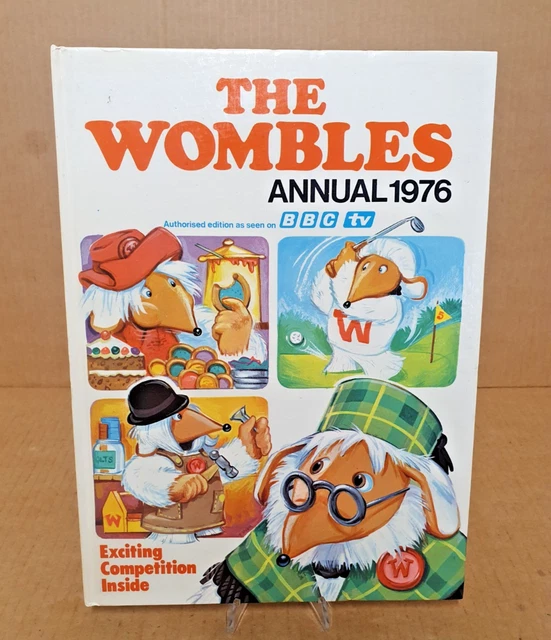 VINTAGE UNCLIPPED 1976 THE WOMBLES ANNUAL - BBC TV £5.50 - PicClick UK
