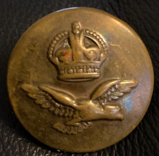 GAUNT LONDON WWII Raf Kings Crown Brass 22Mm Button £1.50 - PicClick UK