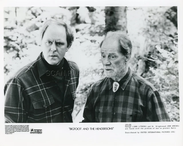 JOHN LITHGOW DON Ameche Bigfoot And The Hendersons 1987 Vintage Photo ...