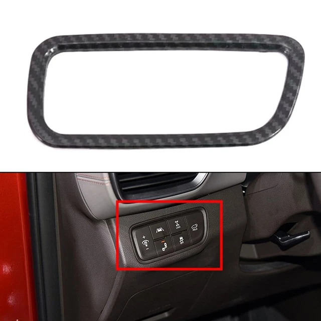 HOUSSE DE CADRE bouton de phare en fibre de carbone ajustée sur mesure pour Hyu EUR 12,91 ...