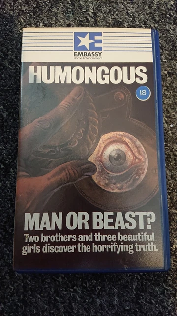 EMBASSY - HUMONGOUS | Pre Cert | VHS Tape / Video Tape | Horror £18.00 ...