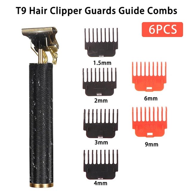 1 SET T9 Hair Clipper Guards Hair Trimmer Cutting Guides 1.5/ 2/ 3/ 4 ...