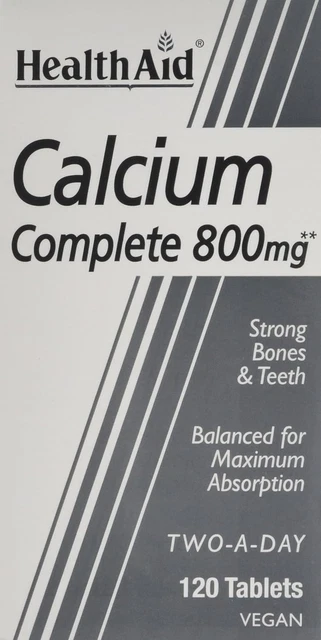 CALCIUM COMPLETE 800MG - 120 Tablets £13.99 - PicClick UK