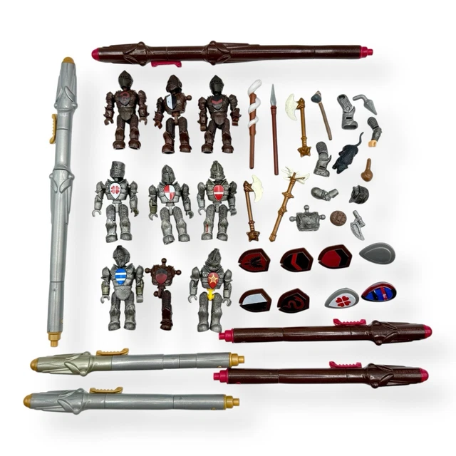MEGA BLOKS KING Arthur Micro Motion Mini Figure Lot with Tools ...