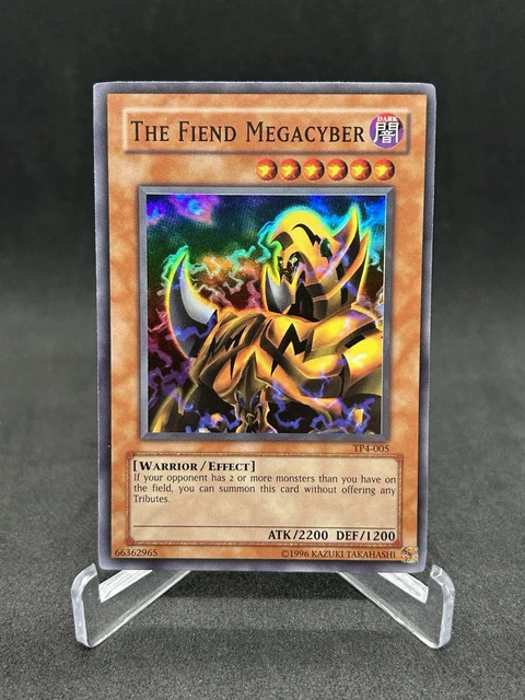 YUGIOH THE FIEND Megacyber TP4-005 Super Rare NM £59.39 - PicClick UK
