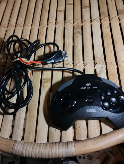 OFFICIAL SEGA SATURN Controller Black Model 1 MK-80301 £24.00 - PicClick UK