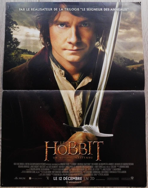 LE HOBBIT VOYAGE Inattendu Affiche ORIGINALE 40x60cm Poster 15"23 2012 ...