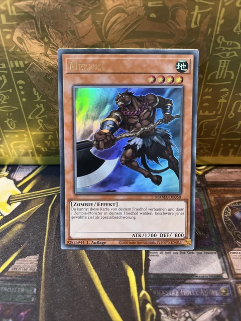 YU-GI-OH! MAMA-DE050 MEZUKI 1a edizione ultra raro EUR 2,16 - PicClick IT