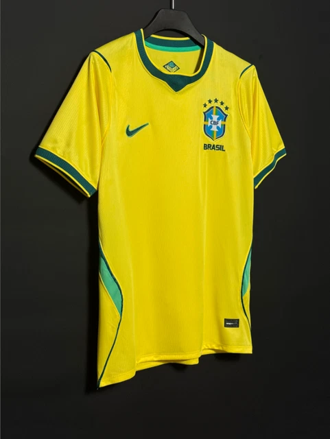 2026 BRAZIL HOME Jersey World Cup Home Yellow Shirt Size S £24.61 ...