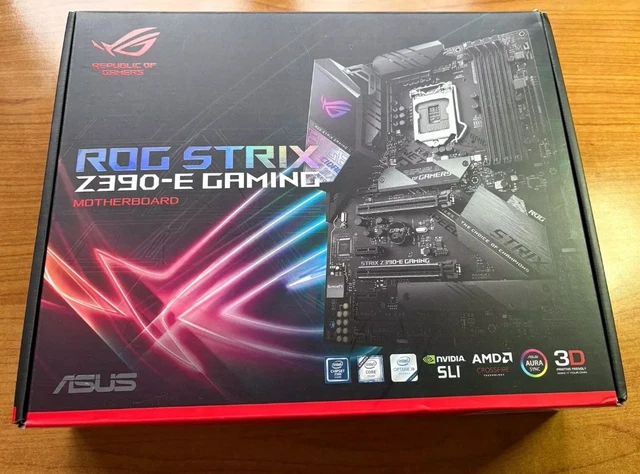 ASUS ROG STRIX Z390-E Gaming Motherboard ATX LGA 1151 DDR4 WiFi BOXED £ ...