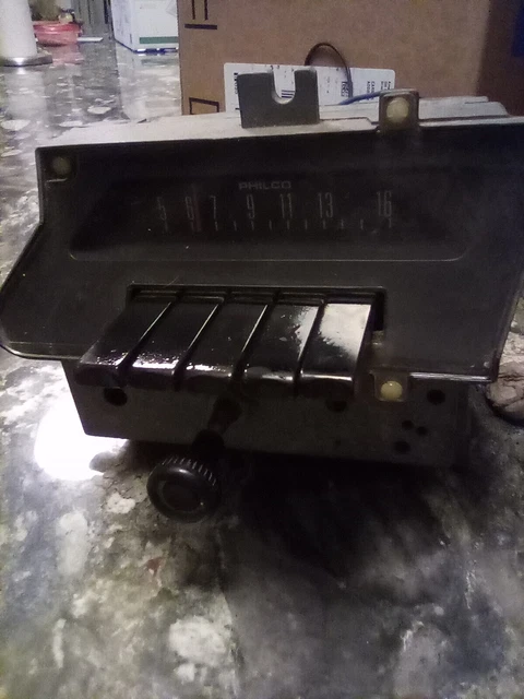 VINTAGE FORD PHILCO AM Car Radio $44.52 - PicClick CA