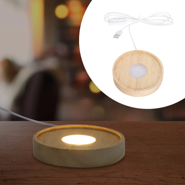 BATTERY FAIRY LIGHTS LED Luminous Base Round Shape Office Decoration £ ...