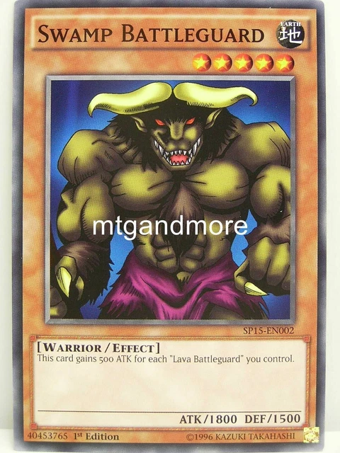 YU-GI-OH - 1X Swamp Battleguard - SP15 - Star Pack ARC-V EUR 1,00 ...