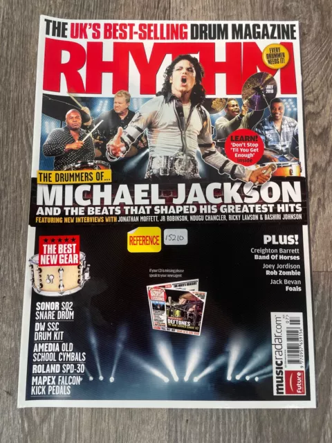 RHYTHM DRUM MAGAZINE: Drummers of Michael Jackson / Issue 178 / July ...