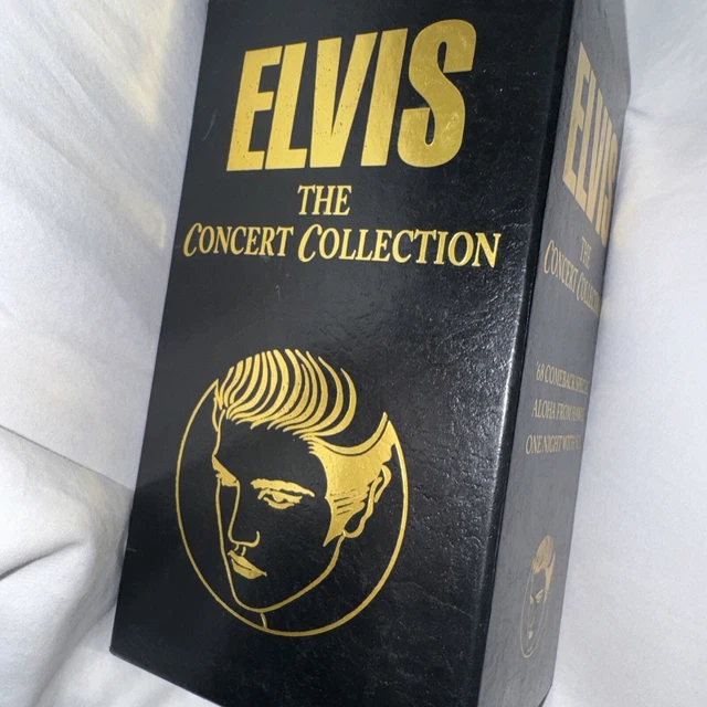 VHS ELVIS - The Concert Collection (VHS, 1994, 3-Tape Set) New Factory ...