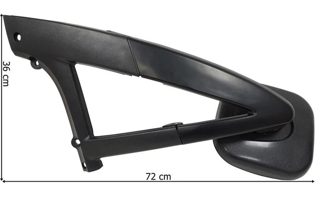 FITS MERCEDES ACTROS MP3 ATEGO AXOR rampenspiegel Hochdach 9408107316 ...