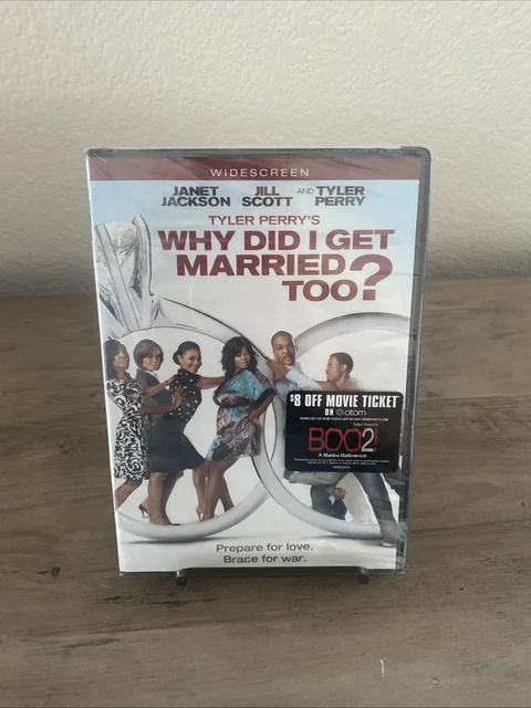 TYLER PERRY'S WHY DID I GET MARRIED TOO? (DVD Widescreen) Brand New ...