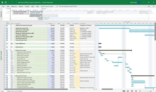 MODELLI DI PROGETTO, piani prodotto, diagrammi di Gantt, Excel ...