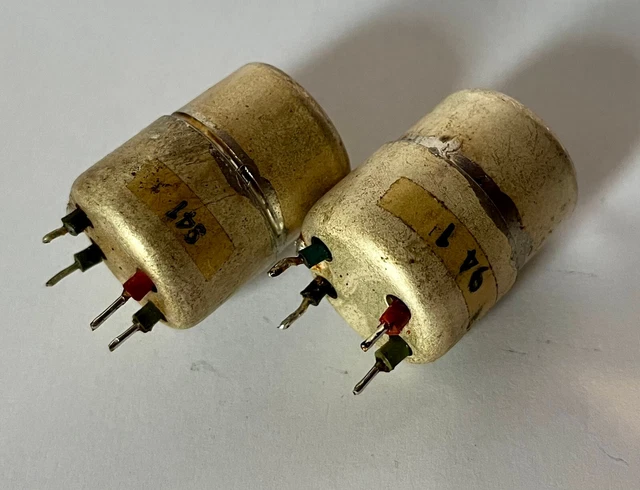 2 X PARTRIDGE 941 Step up MC Transformer 50:1 suit SPU Moving Coil ...