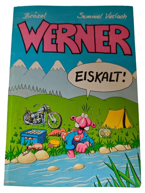 WERNER EISKALT! COMIC Buch von Brösel, Sammel Verlag, Taschenbuch, Kult ...