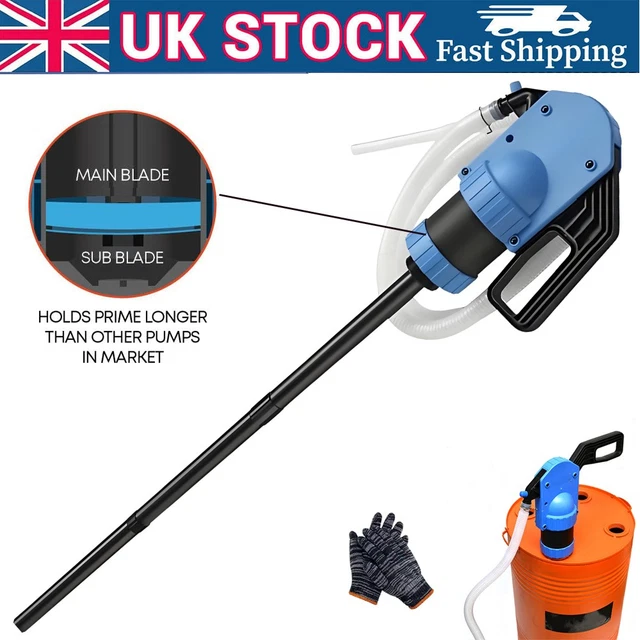 ADBLUE BARREL PUMP Hand Lever Urea Chemicals Solvents Thinners Heavy ...
