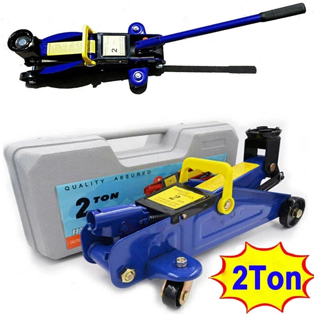CHARIOT DE SOL Hydraulique Robuste De 2 Tonnes Jack Voiture Fourgon ...