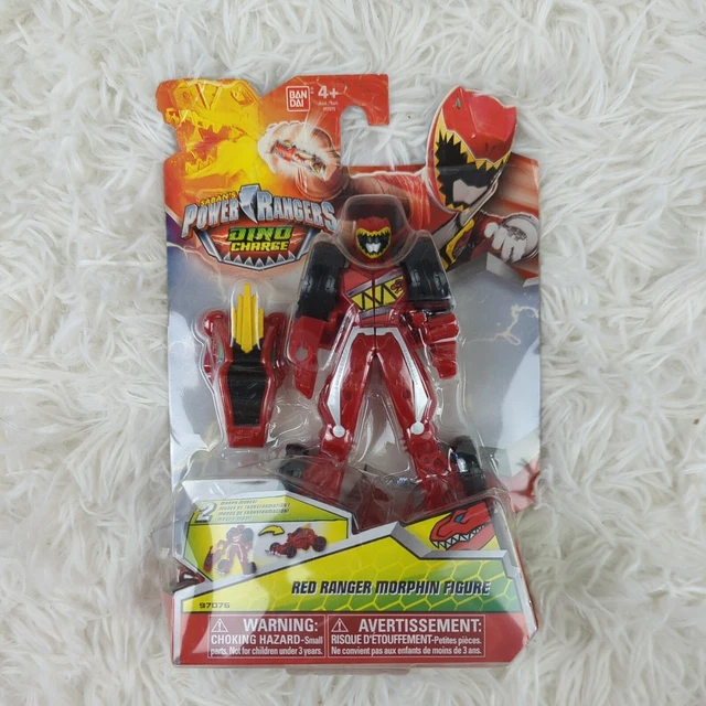 POWER RANGERS DINO Charge Red Ranger Morphin Action Figure (2015 ...
