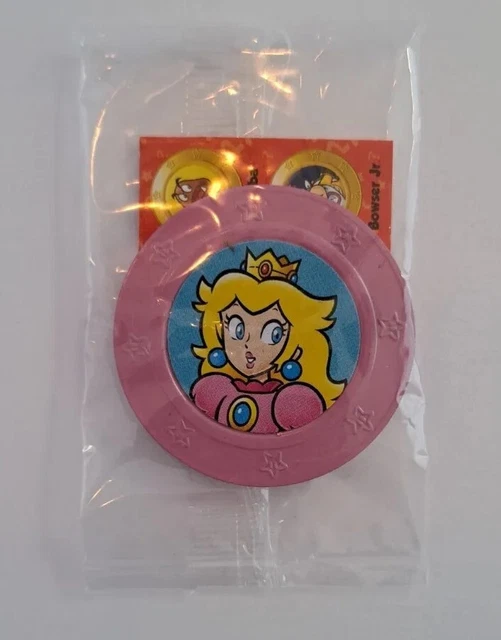 SUPER MARIO FRANKFORD Wonder Ball RARE COIN Pink Peach £9.37 - PicClick UK