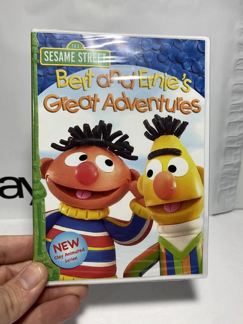 Sesame Street Bert And Ernie S Great Adventures Dvd New Clay Animated My Xxx Hot Girl