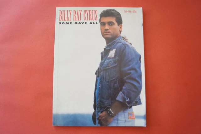BILLY RAY CYRUS - Some Given All. Songbook Notebook. PVG Guitar Vocal ...