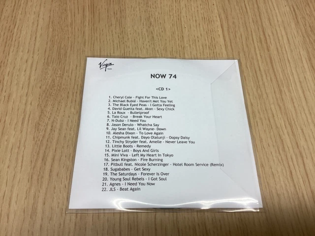 NOW 74 PROMO 2Cd. £7.99 - PicClick UK