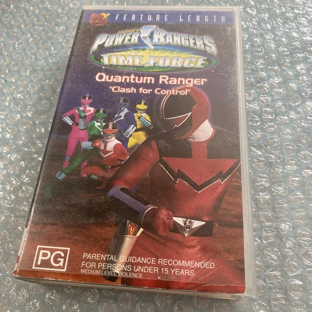 POWER RANGERS TIME Force Quantum Ranger - VHS $29.99 - PicClick AU