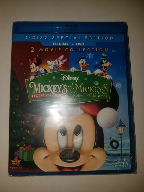MICKEYS ONCE UPON a Christmas/Mickeys Twice Upon a Christmas (Blu-ray ...