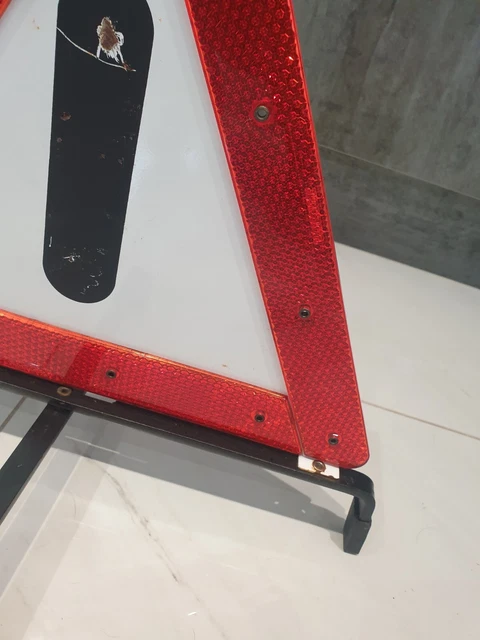 MERCEDES BENZ W123 W126 W116 W124 W201 R129 Warning Triangle £50.00 ...