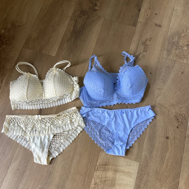 MATCHING SET BRA And Knickers Size Medium Women’s X 2 £7.58 - PicClick UK