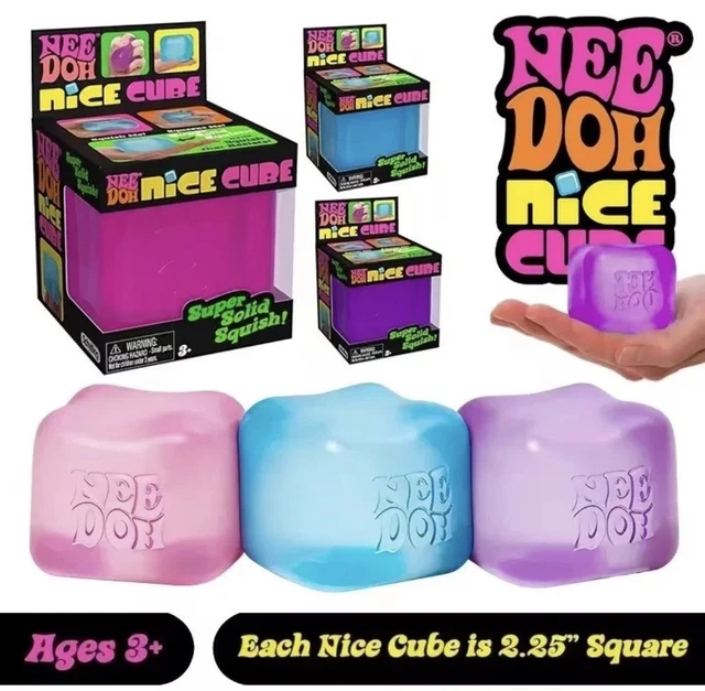 NEEDOH NICE CUBE | Stress Ball Sensory Squeeze Toy Fidget Viral Squishy ...