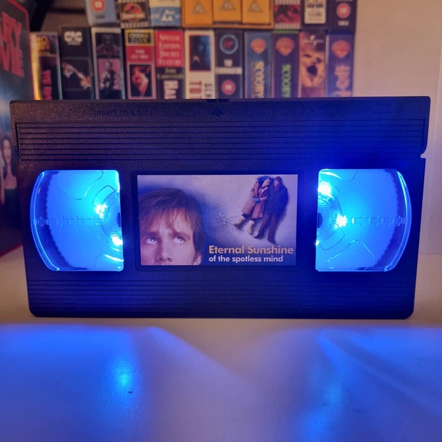 ETERNAL SUNSHINE OF The Spotless Mind LED VHS Tape Lamp Xmas Gift Idea ...