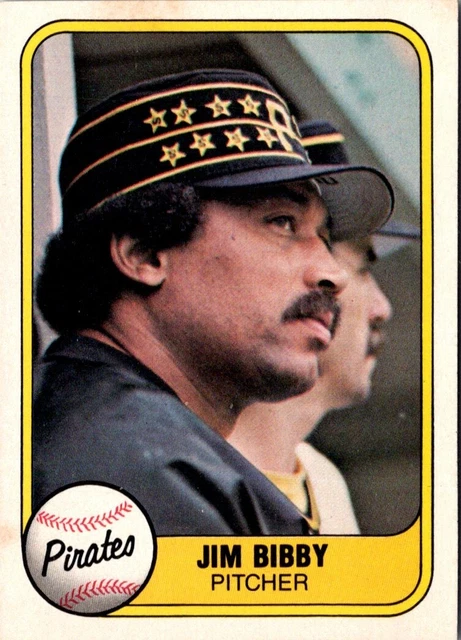 1981 FLEER JIM Bibby #370 Pirates de Pittsburgh EUR 2,08 - PicClick FR