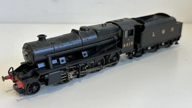 HORNBY R2228 OO Gauge LMS Black 2-8-0 Class 8F No.8510 Steam Locomotive ...