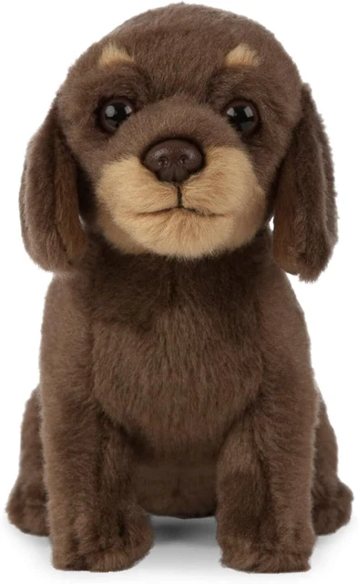 LIVING NATURE SOFT Toy - Plush Sausage Dog Dachshund Puppy (16cm) £19. ...