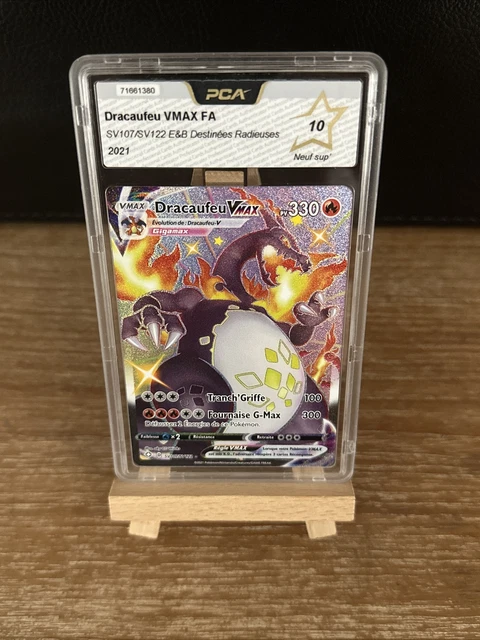 POKEMON CARD FIRECRACKER VMAX FA - PCA 10 - E&B Radiant Destinations ...